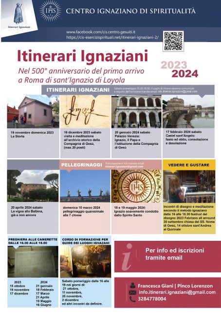 Itinerari Ignaziani a 500 anni dall’arrivo di sant’Ignazio a Roma - Ortica Social
